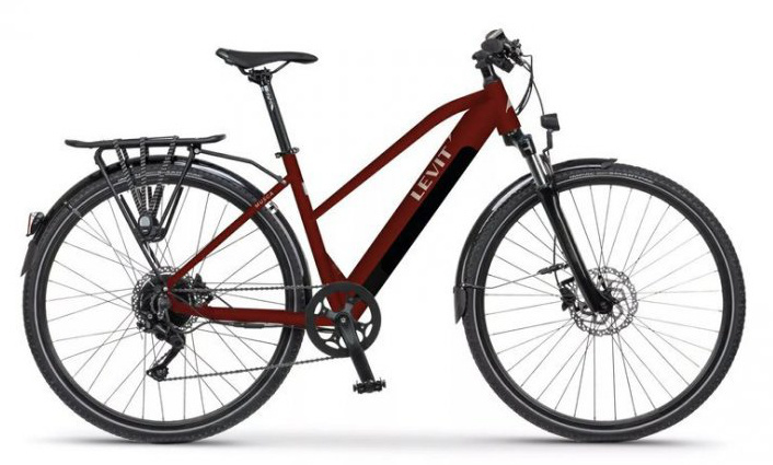 Rower elektryczny Levit MUSCA URBAN HD Mid 18" 28" 468Wh brown pearl | E-BIKE \ Trekkingowe ...