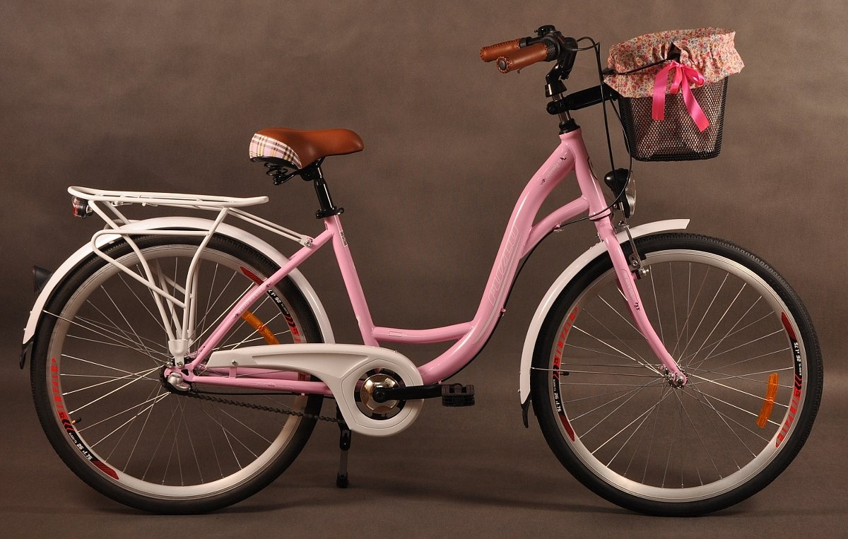 Rower Fuzlu Nebraska 26 różowy S-3 2016 Różowy | Rowery \ FUZLU \ City ...