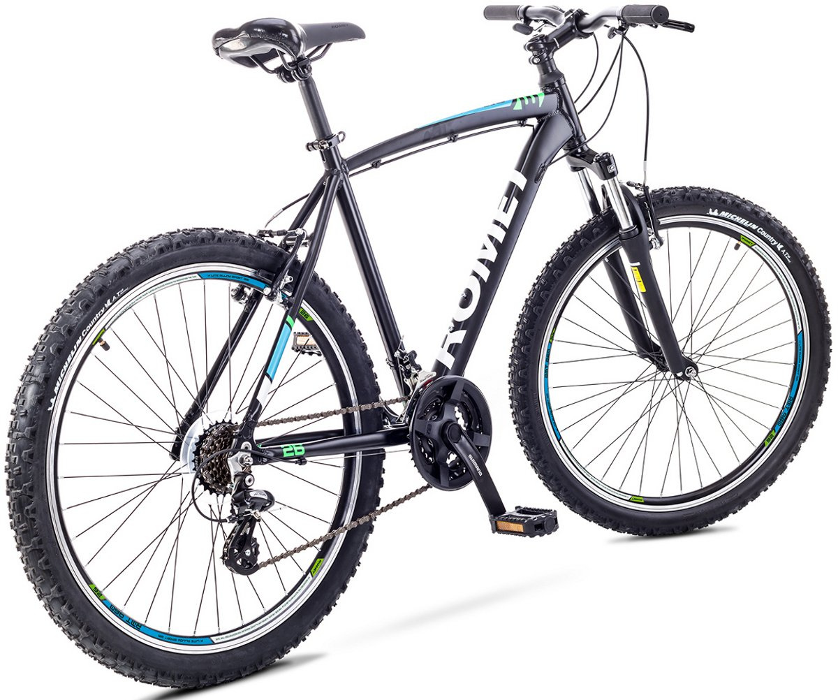 Rower Romet Rambler 26 3 M (18") czarno-seledynowy | ROWERY \ Romet ...