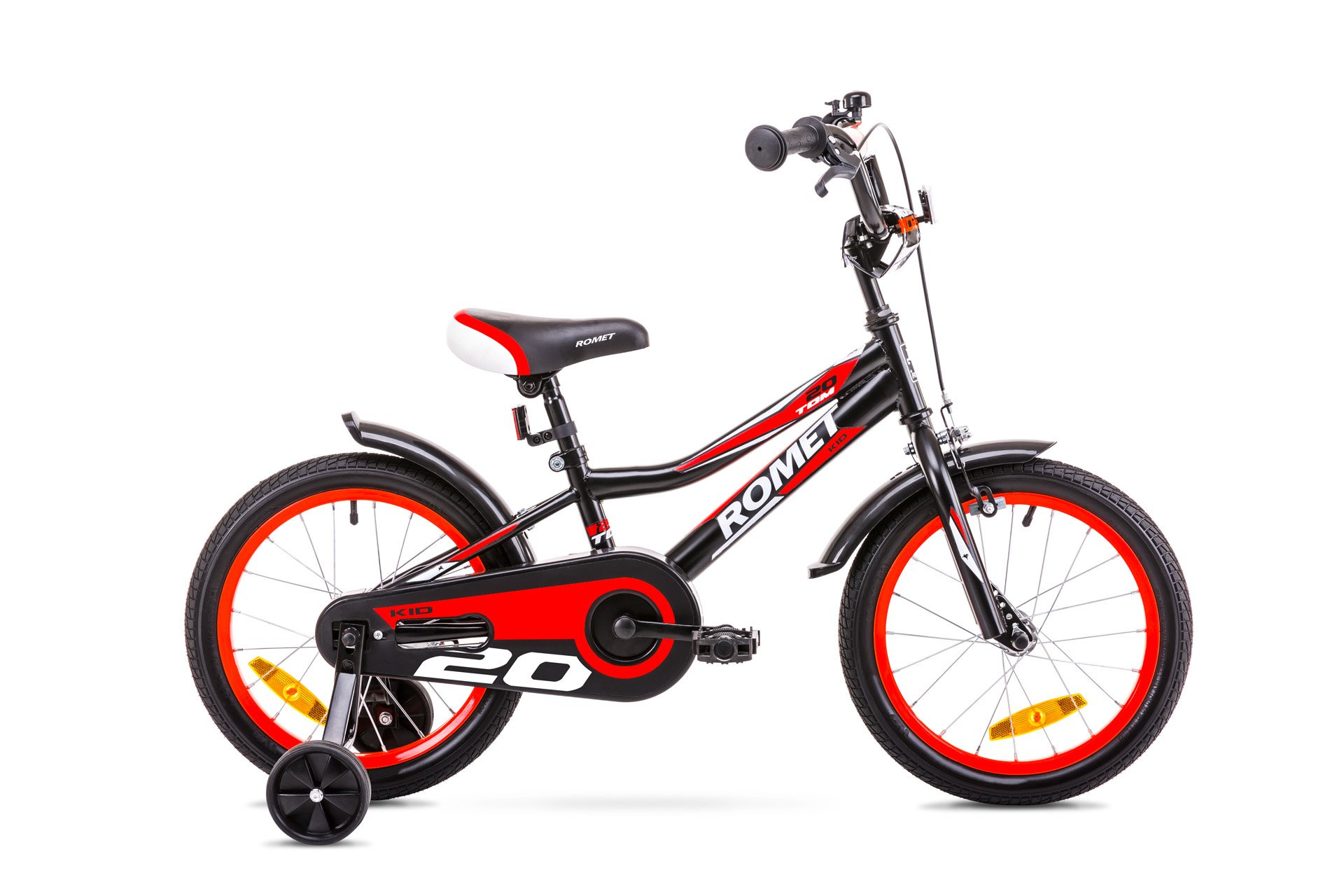 Rower Romet Tom 20 Czarno-czerwony | ROWERY \ Rowery dziecięce \ 20 ...
